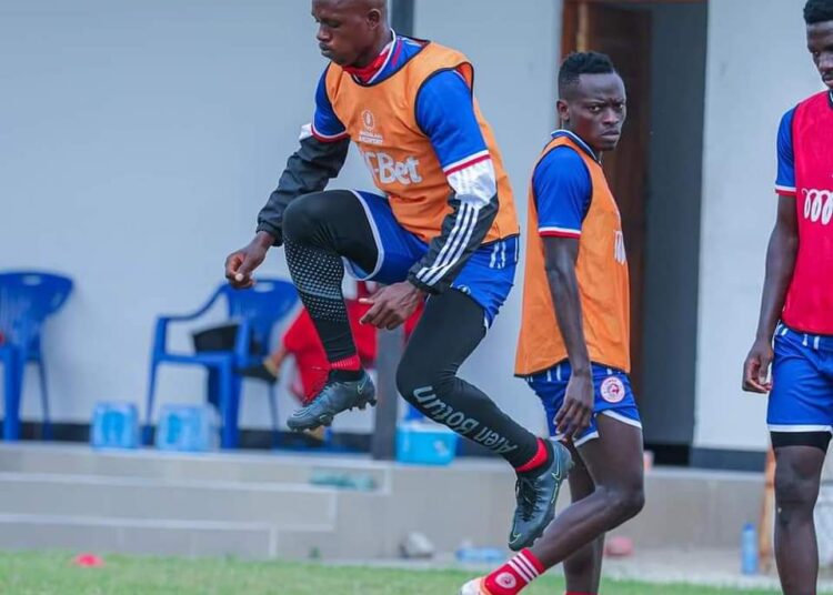 Che Malone returns to Simba SC training day after car crash - KICK442 ...