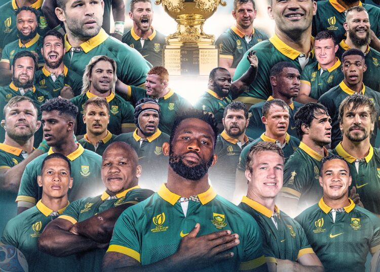South Africa's Springbok win record fourth Rugby world cup in a ...